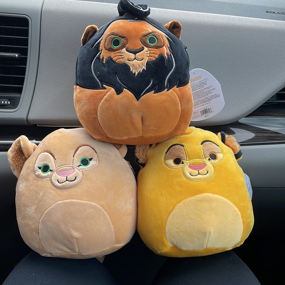 Squishmallows | Other | Squishmallows X Disney Lion King Simba Nala ...